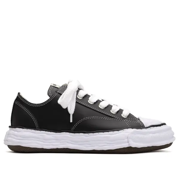 Mihara Yasuhiro Peterson23 Og Sole Leather Low Top Sneakers - Black