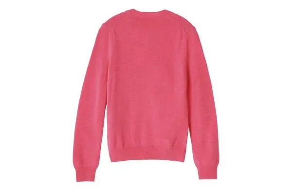 Play Comme Des Garcon Emblem Cardigan - Pink