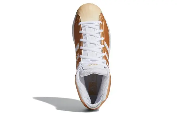 Adidas Pro Model 2g 'gold Medal' Sneakers - Gold/white/gray