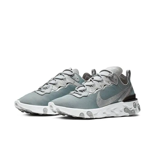 Nike React Element 55 Sneakers - Silver