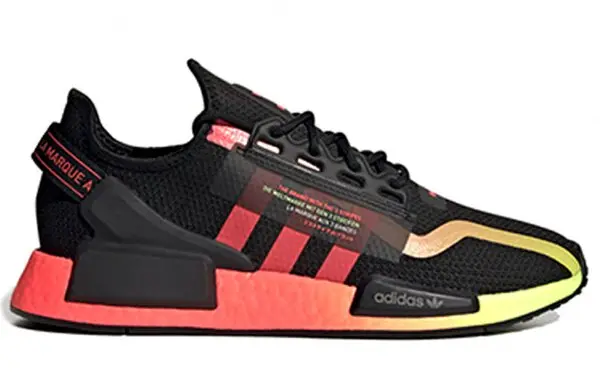 Adidas Nmd_r1 V2 "watermelon Pack Gradient" Sneakers - Black