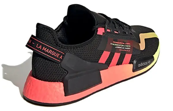 Adidas Nmd_r1 V2 "watermelon Pack Gradient" Sneakers - Black