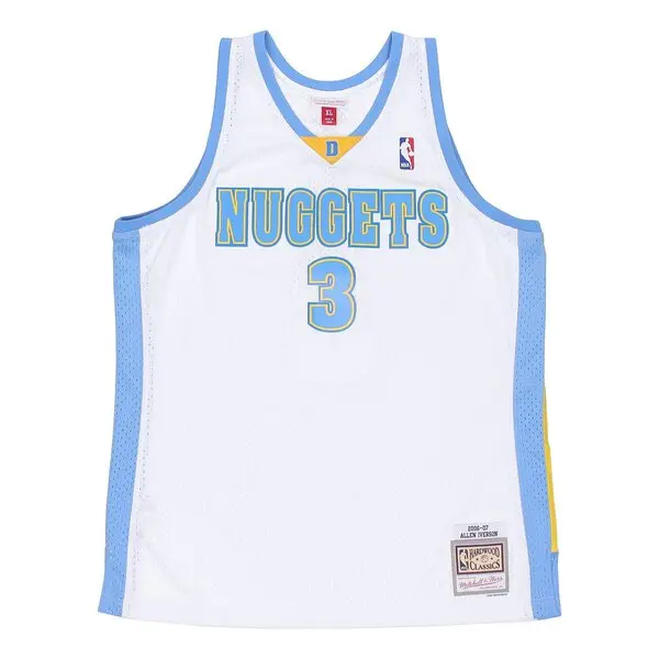 Mitchell & Ness Nba Retro Jersey - White/blue