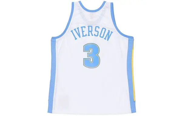 Mitchell & Ness Nba Retro Jersey - White/blue