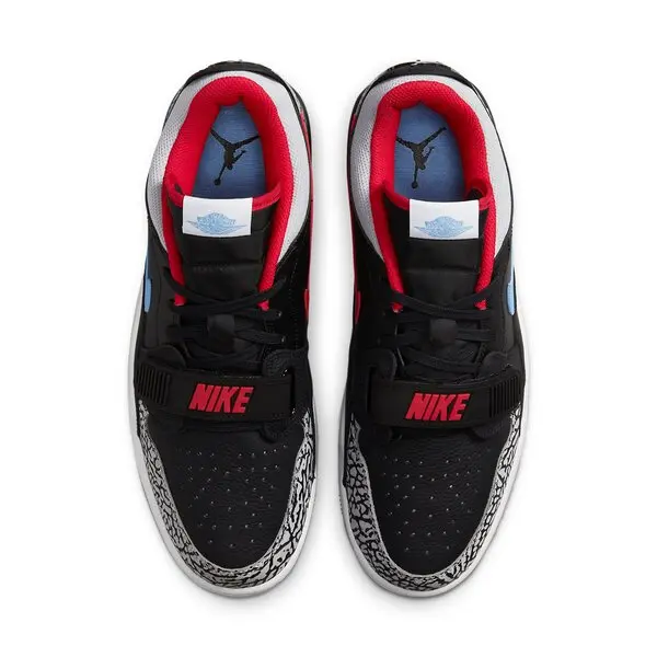 JORDAN Air Legacy 312 Low "chicago Flag - Black/blue/gray