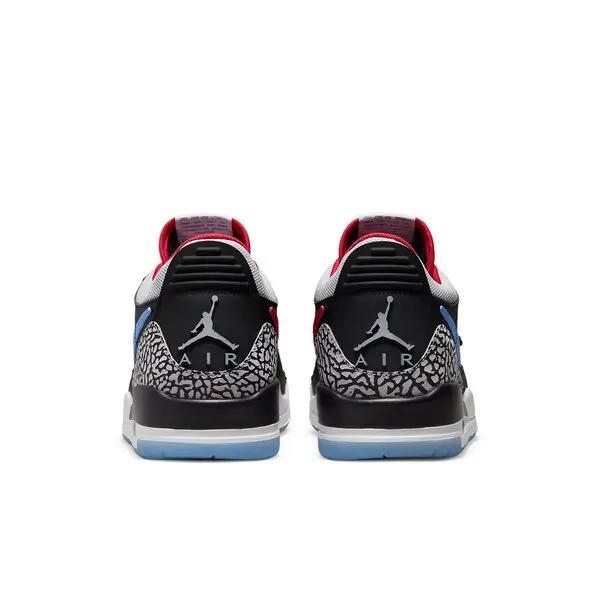 JORDAN Air Legacy 312 Low "chicago Flag - Black/blue/gray