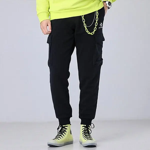 CONVERSE Star Chevron Cargo Pants - Black