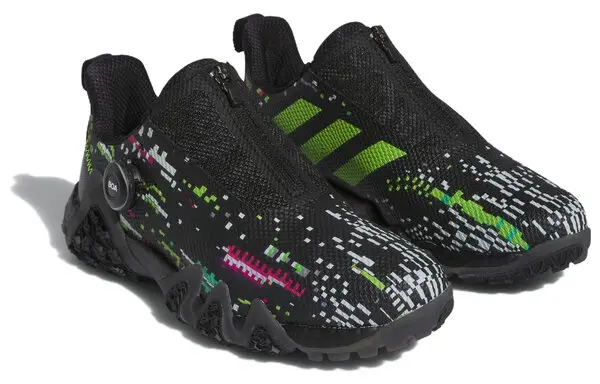 Adidas Codechaos 22 Boa Glitch Boost Sneakers - Core Black/lucid Lemon/core Black