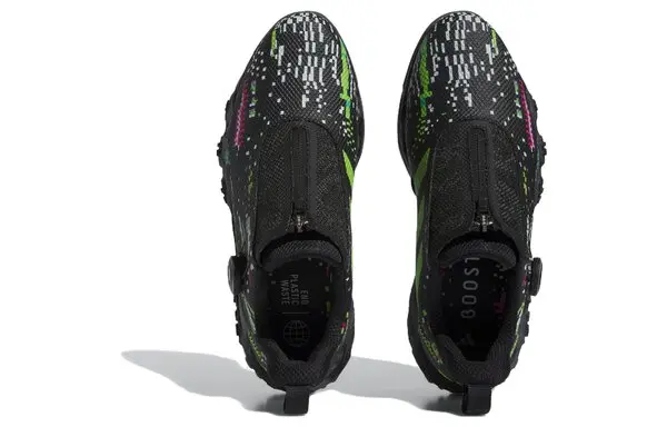 Adidas Codechaos 22 Boa Glitch Boost Sneakers - Core Black/lucid Lemon/core Black