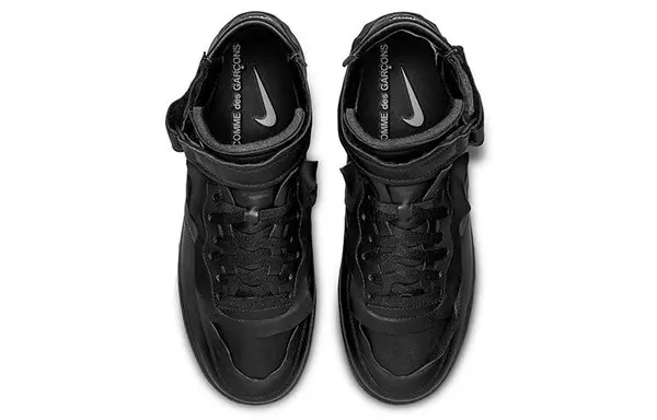 Nike Comme Des Garçons X Force 1 Mid "triple