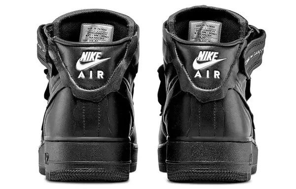 Nike Comme Des Garçons X Force 1 Mid "triple