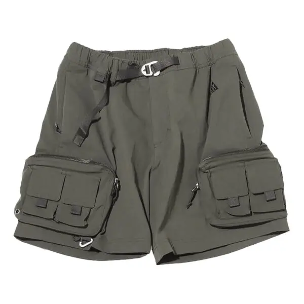 Nike Solid Color Waist Cargo Shorts - Multi-color