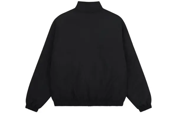 Nike Solo Swoosh Satin Bomber Jacket - Black/white