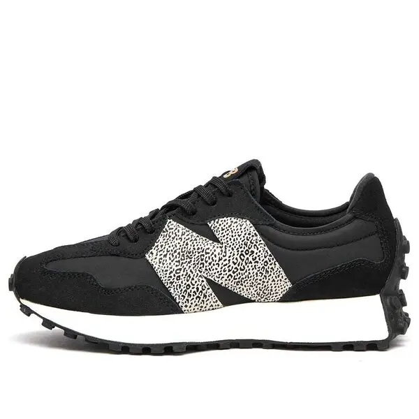 NEW BALANCE 327 Safari Low Top Sneakers - Black/white