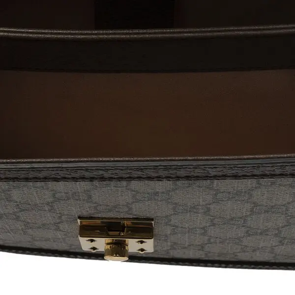 Gucci Ophidia Gg Canvas Shoulder Bag - Cream