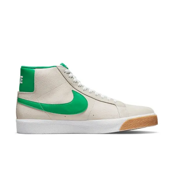 Nike Zoom Blazer Mid Sb Sneakers - White/green