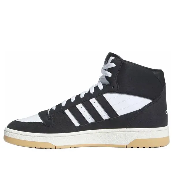 Adidas Turnaround Mid Top Lace-up Sneakers - Black/white