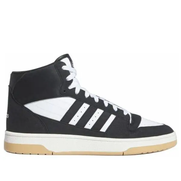 Adidas Turnaround Mid Top Lace-up Sneakers - Black/white