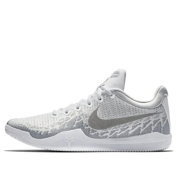 Nike Mamba Rage Basketball Sneakers - White/silver