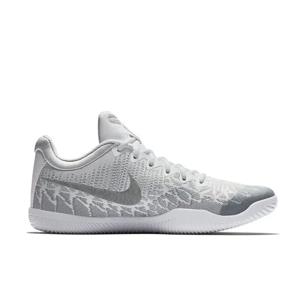 Nike Mamba Rage Basketball Sneakers - White/silver