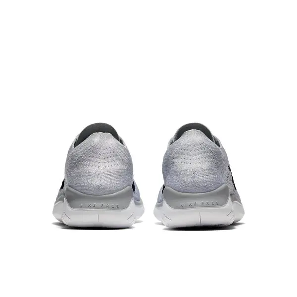 Nike Free Rn Flyknit 2018 Athletic Sneakers - White