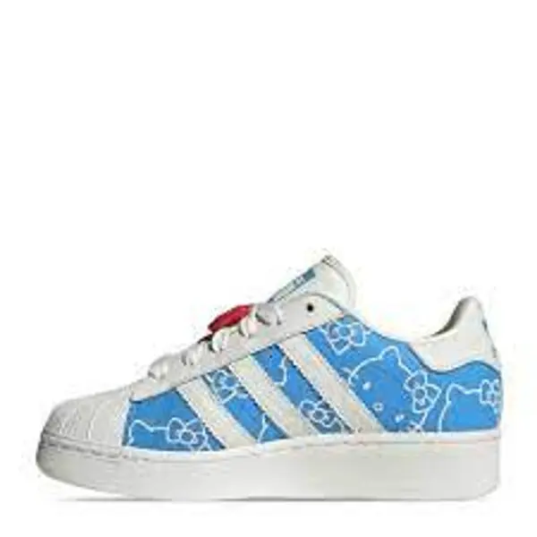 Adidas X Hello Kitty Superstar Sneakers - Blue/white