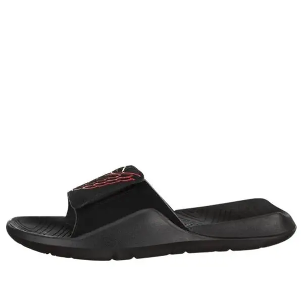 JORDAN Air Hydro Slide - Black/university Red
