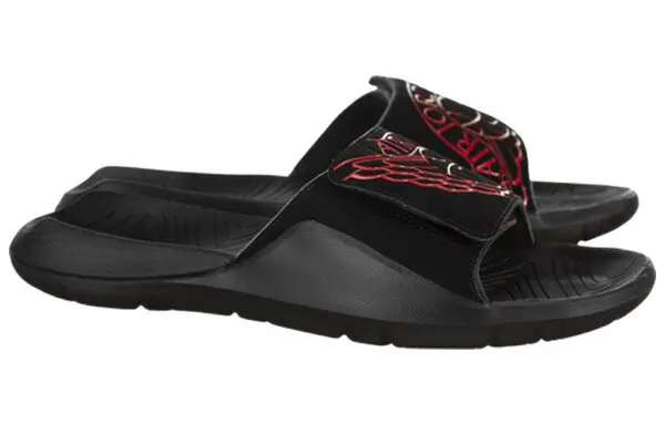 JORDAN Air Hydro Slide - Black/university Red
