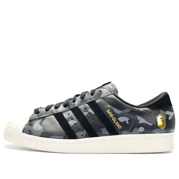 Adidas X A Bathing Ape X Undefeated Superstar 80s Camo