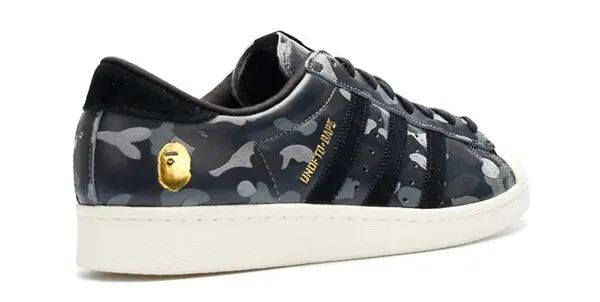 Adidas X A Bathing Ape X Undefeated Superstar 80s Camo