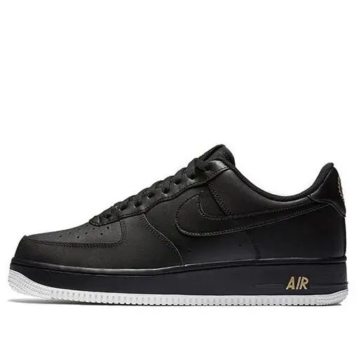 Nike Force 1 '07 "leaf Crest Logo" Sneakers - Black