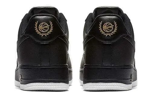 Nike Force 1 '07 "leaf Crest Logo" Sneakers - Black