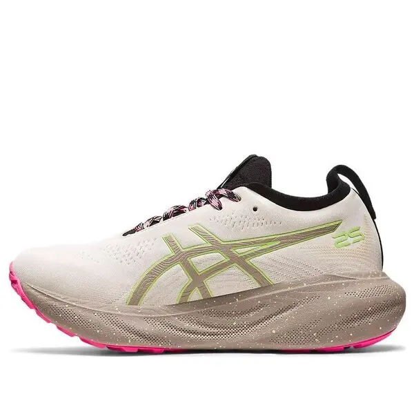 Asics Gel-nimbus 25 Sneakers - Beige/green