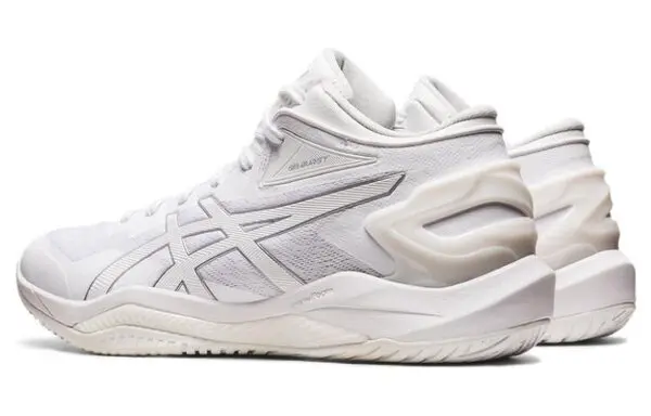 Asics Gel Burst 27 High Top Sneakers - White/pure Silver