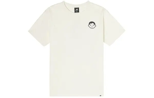 NEW BALANCE X Noritake Crossover Funny Pattern Printing Round Neck Short Sleeve Couple Style
