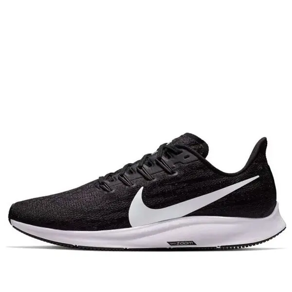 Nike Zoom Pegasus 36 Athletic Sneakers - Black/white-thunder Grey