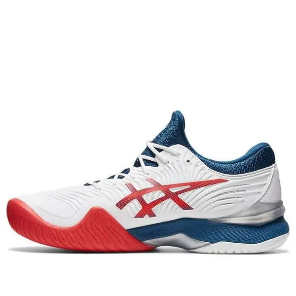 Asics Court Ff 2 Novak Athletic Sneakers - White/blue/red