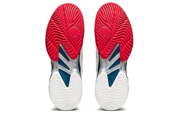 Asics Court Ff 2 Novak Athletic Sneakers - White/blue/red