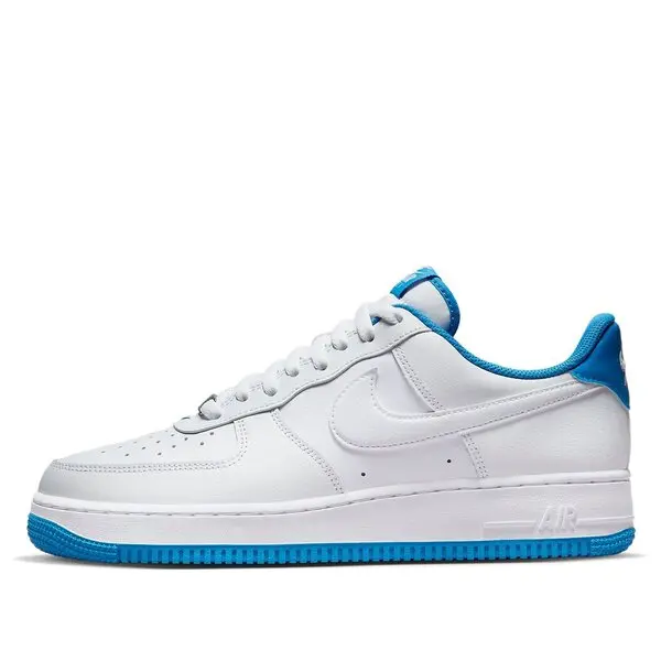 Nike Force 1 '07 Low Top Sneakers - White/blue