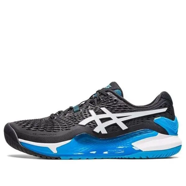 Asics Gel Resolution Tennis Shoes - Black/blue