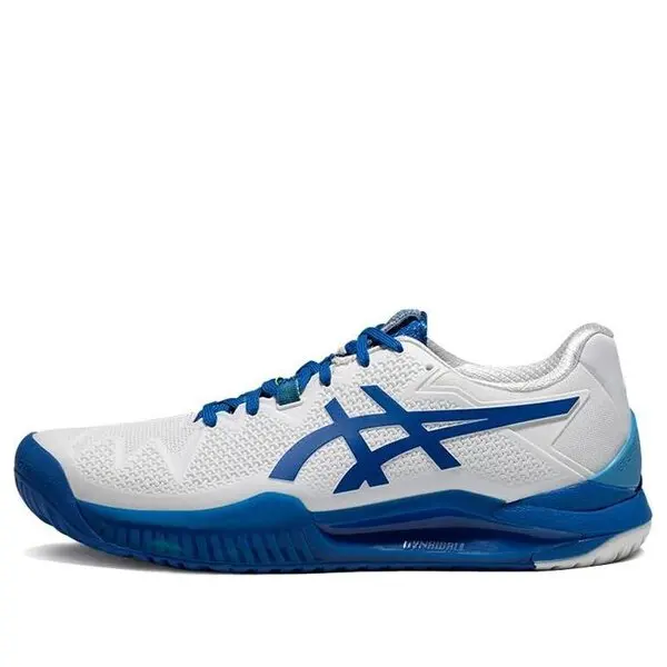 Asics Gel Resolution Tennis Shoes - White/blue