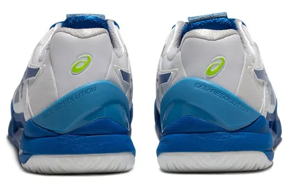 Asics Gel Resolution Tennis Shoes - White/blue