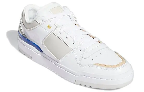 Adidas Forum Luxe Low Sneakers - White/blue/gray