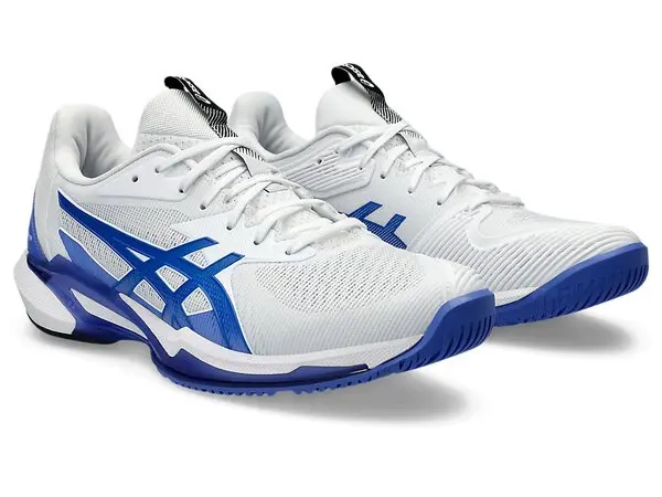 Asics Solution Speed Ff 3 Tennis Shoes - White/blue