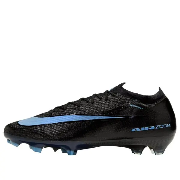 Nike Mercurial Vapor 16 Elite Fg Football Boots - Black/ice Blue
