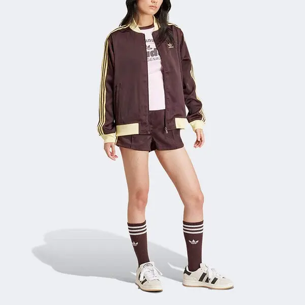 Adidas 3-stripes Satin Shorts