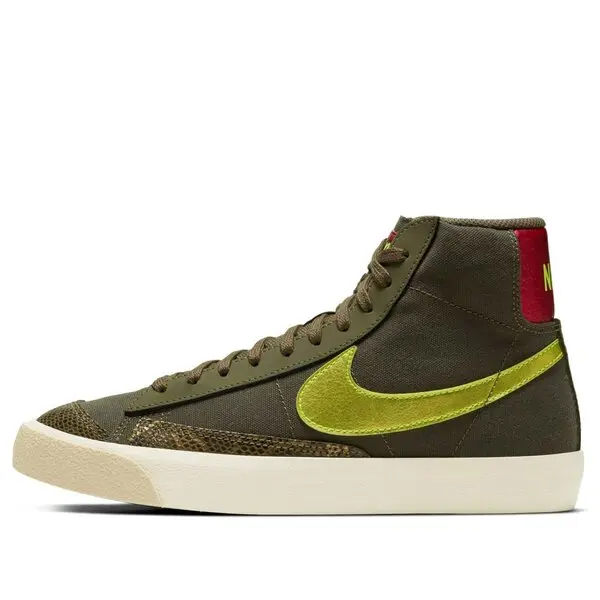 Nike Blazer Mid '77 'olive Snakeskin - Olive Green