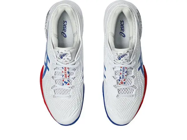 Asics Court Ff 3 Novak Sneakers - White/blue