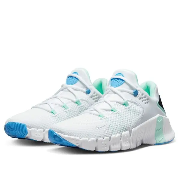 Nike Free Metcon 4 Training Sneakers - White/green