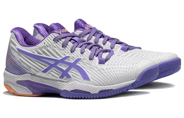 Asics Solution Speed Ff 2 Tennis Shoes - Whitepurple